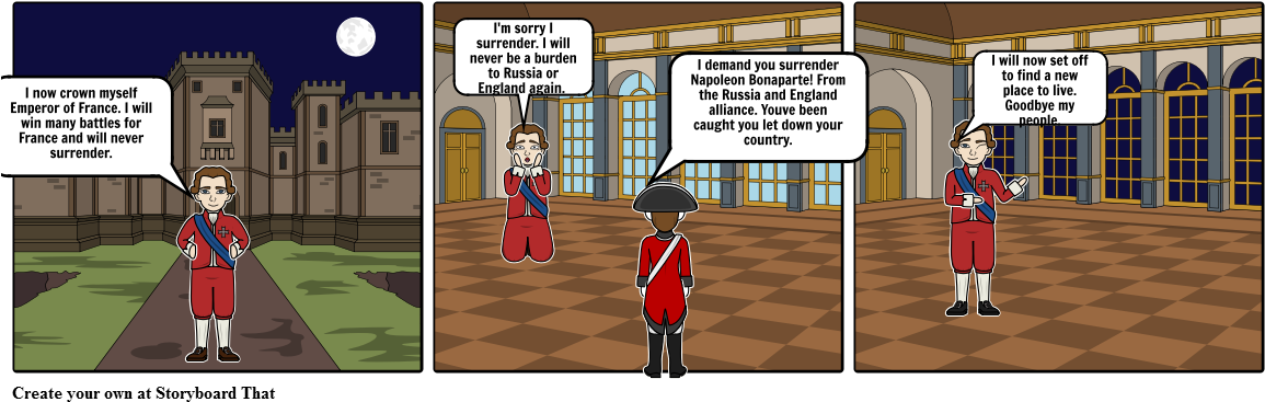 Download The Downfall Of Napoleon - Cartoon PNG Image with No ...