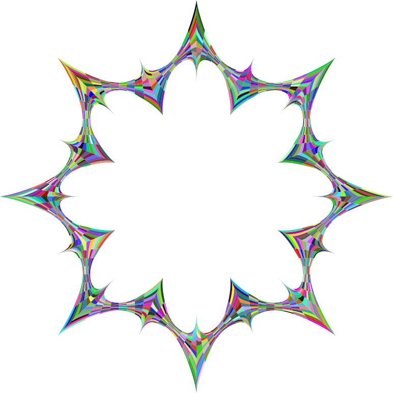 Stylized Checkered Geometric Frame 2 Prismatic - Calligraphy Borders ...