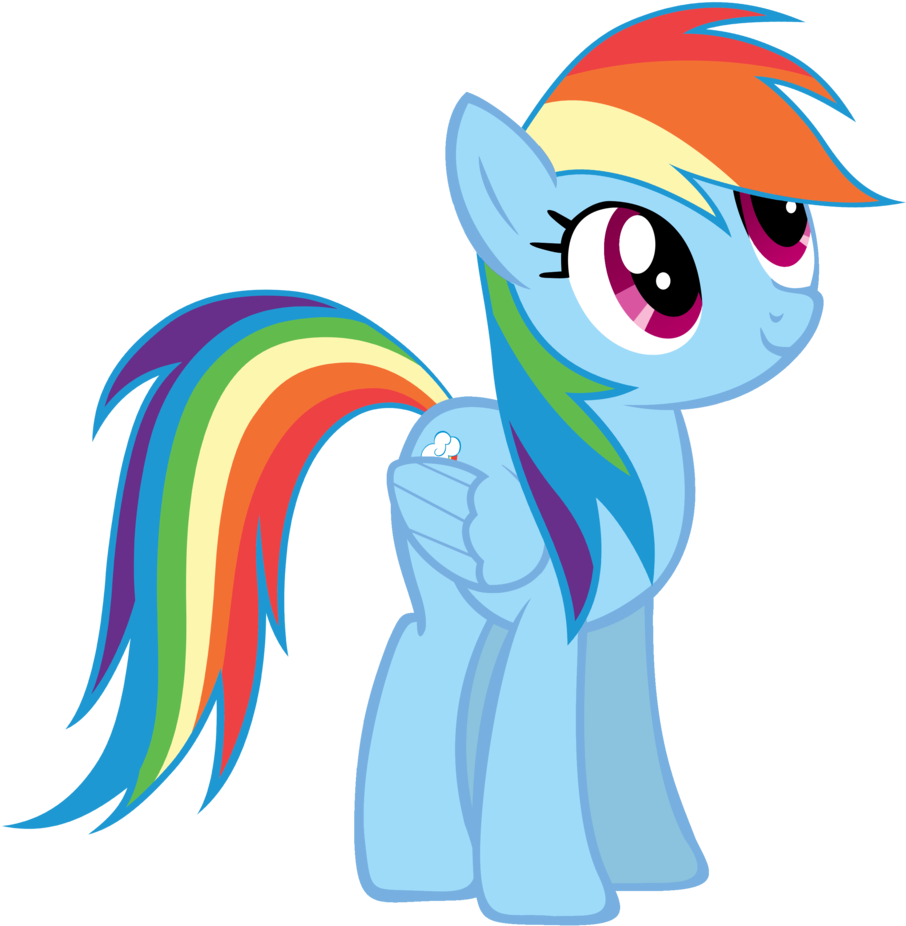 Download Stare Clipart Transparent - Mlp Rainbow Dash PNG Image with No ...