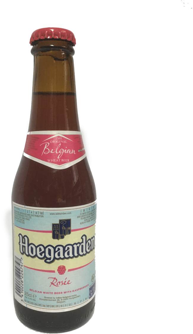 Download Drink2connect Premium Liquor - Hoegaarden Rosée 250 Ml PNG ...