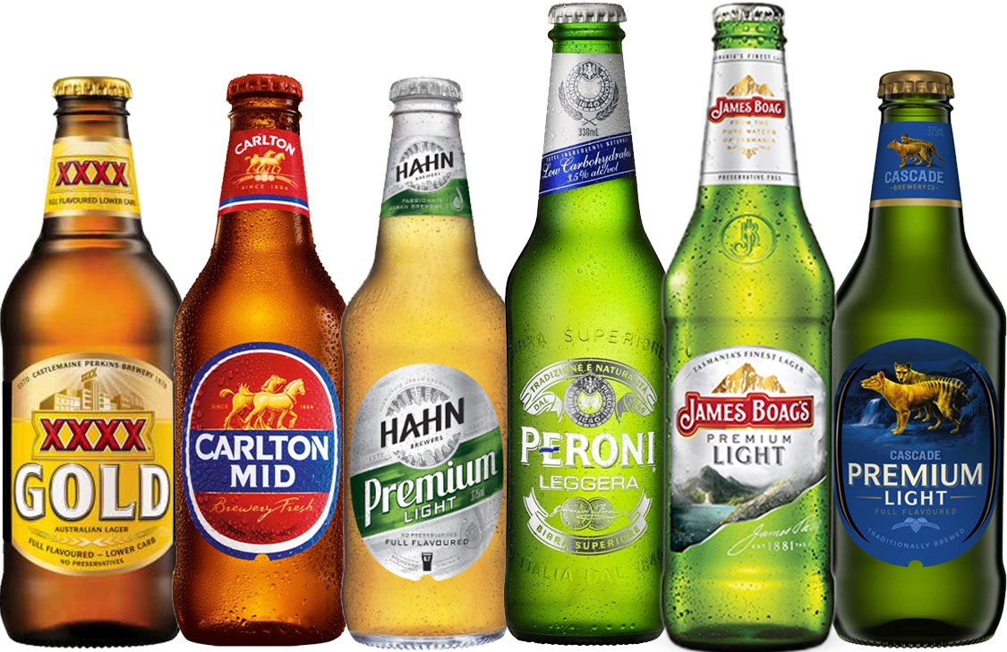 Download Boags Carlton Cold Carlton Mid Cascade Hahn Peroni - Wheat ...