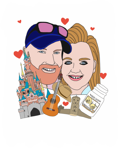 Download I Will Create A Custom Illustrated Portrait - Cartoon PNG ...