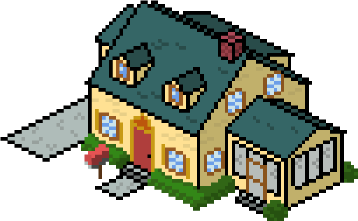 Transparent Building 8 Bit - 8 Bit Building Png - Free Transparent PNG ...