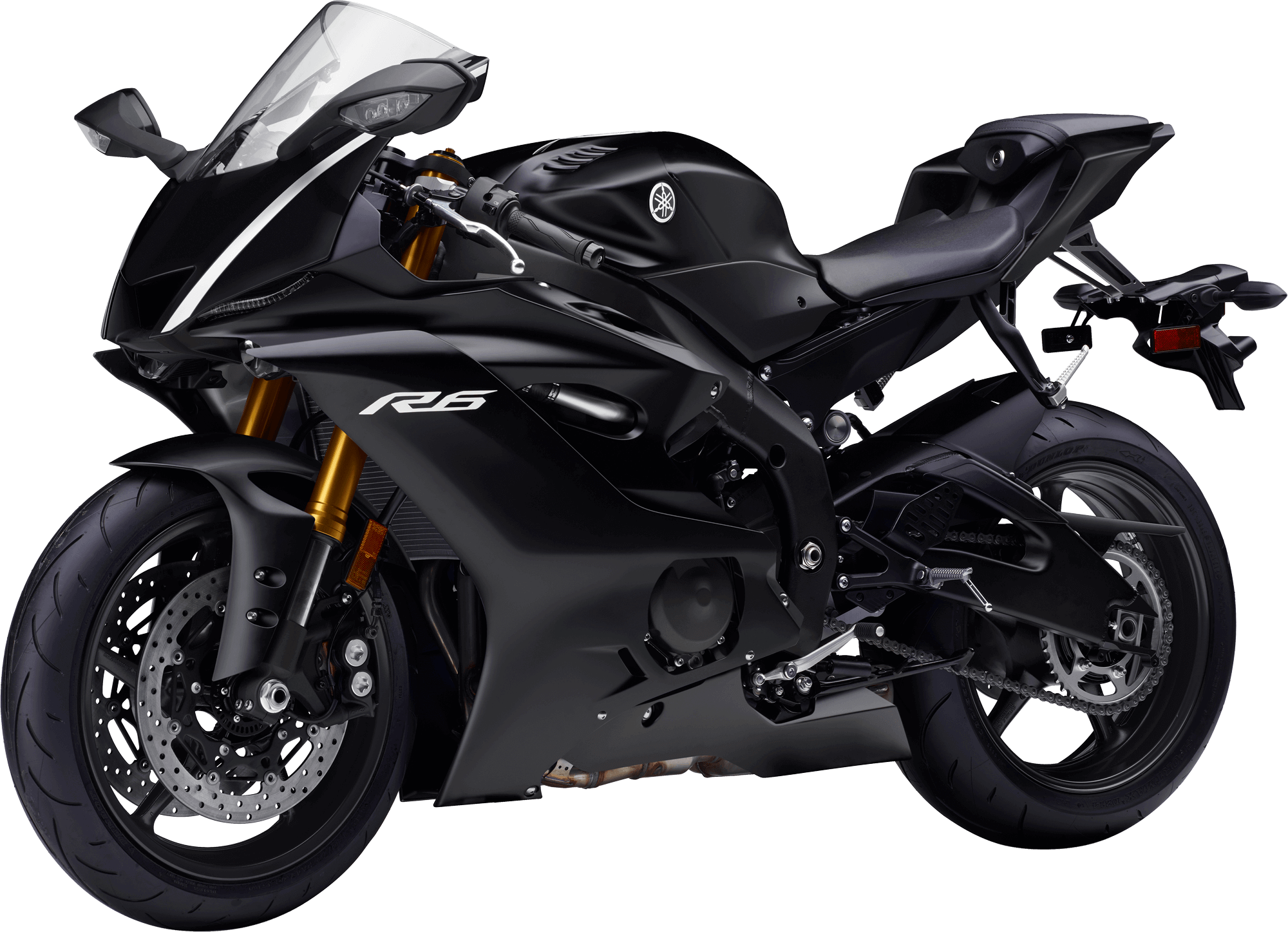 2017 Yzf-r6 Abs - Yamaha R6 2018 Black - Free Transparent PNG Download ...