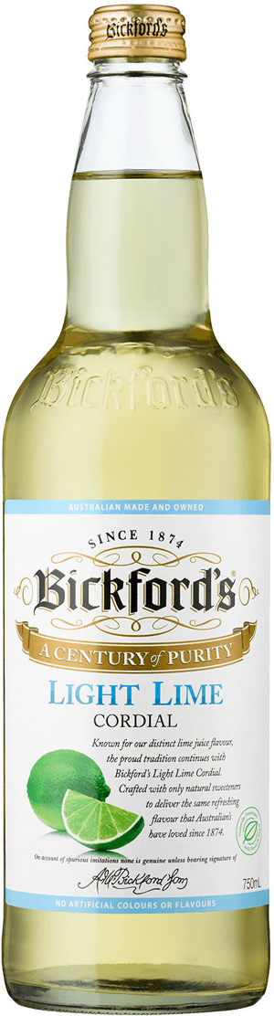 Download Bickfords Light Lime Cordial PNG Image with No Background ...