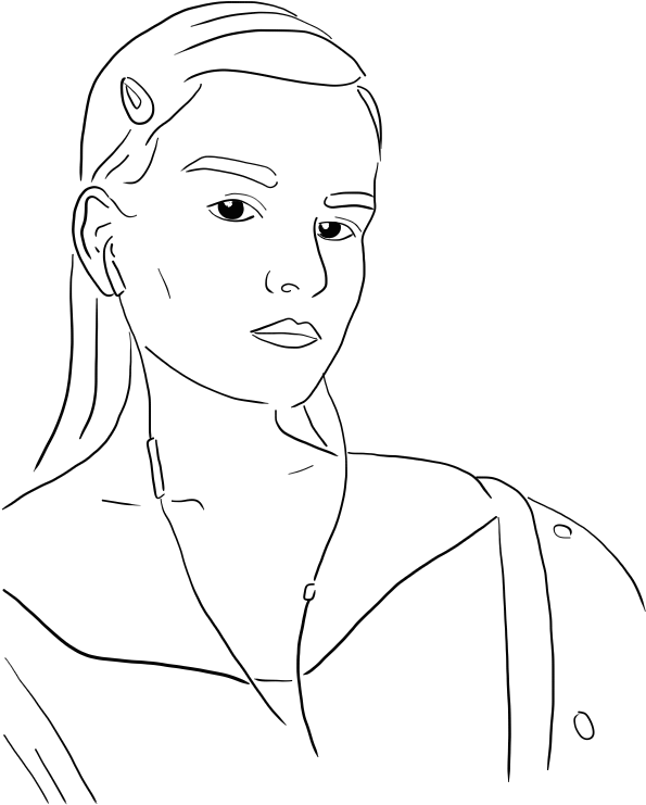 Download Madara Freimane, Co-founder Of What's Your Legacy - Line Art ...