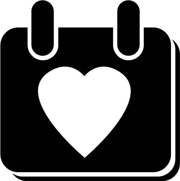 Love - Calendario Vector - Free Transparent PNG Download - PNGkey
