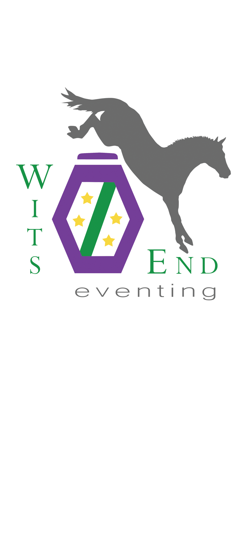 Download Wits End Eventing Logo By Eq Graphics Custom Horse - Mane PNG ...