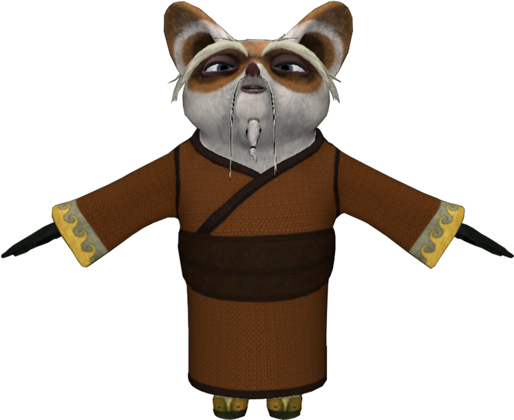 Download Download Zip Archive - Master Shifu Fan Art PNG Image with No ...