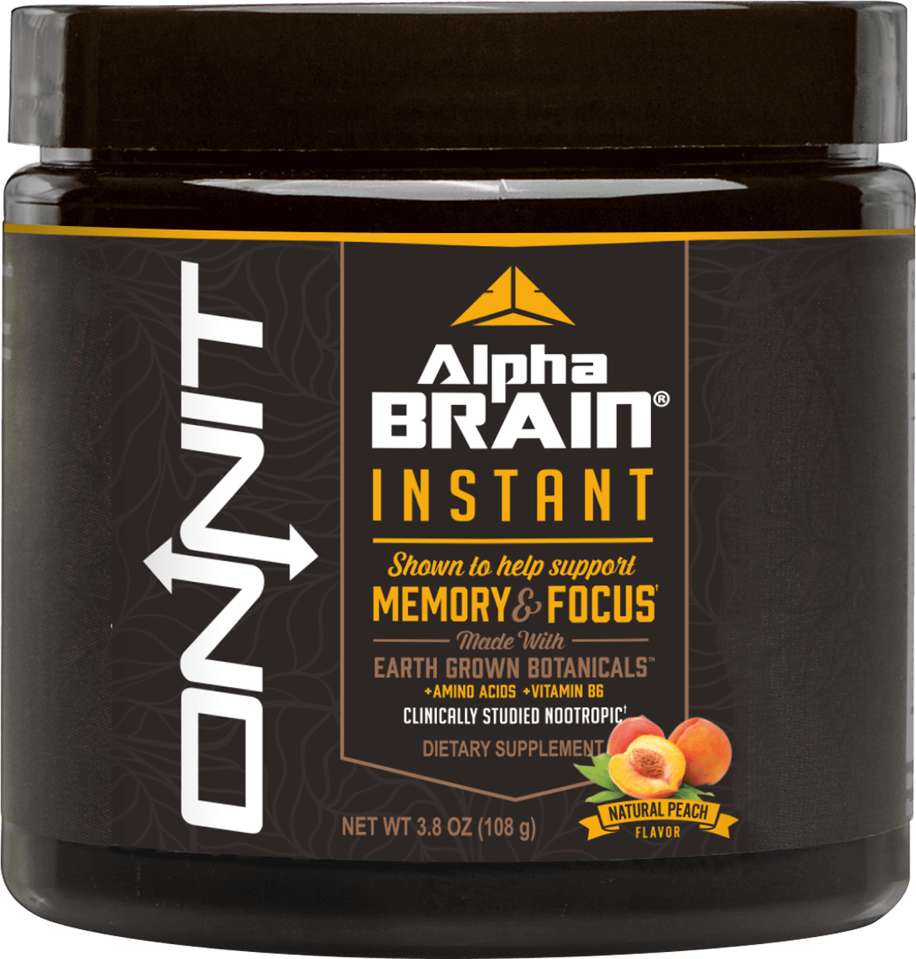 Download Alpha Brain ® Instant - Brain Onnit Amino Acid PNG Image with ...