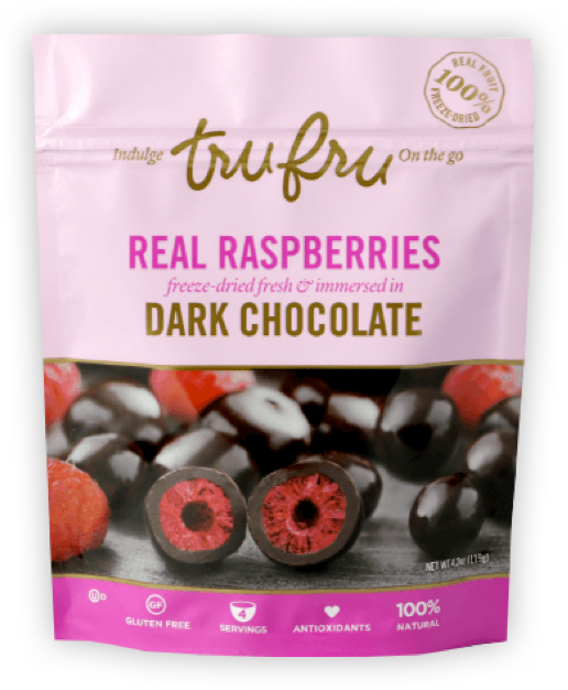 Download Real Raspberries In Dark Chocolate - Tru Fru Whole Raspberries ...