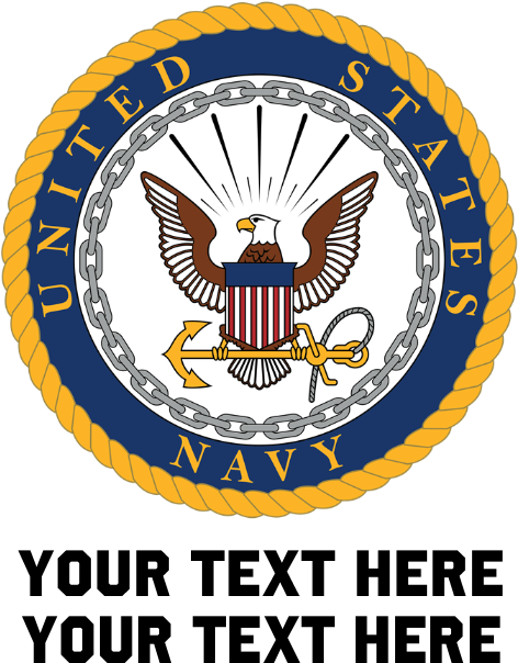 Download Us Navy Symbol Customized Round Ornament - Navy Symbol ...