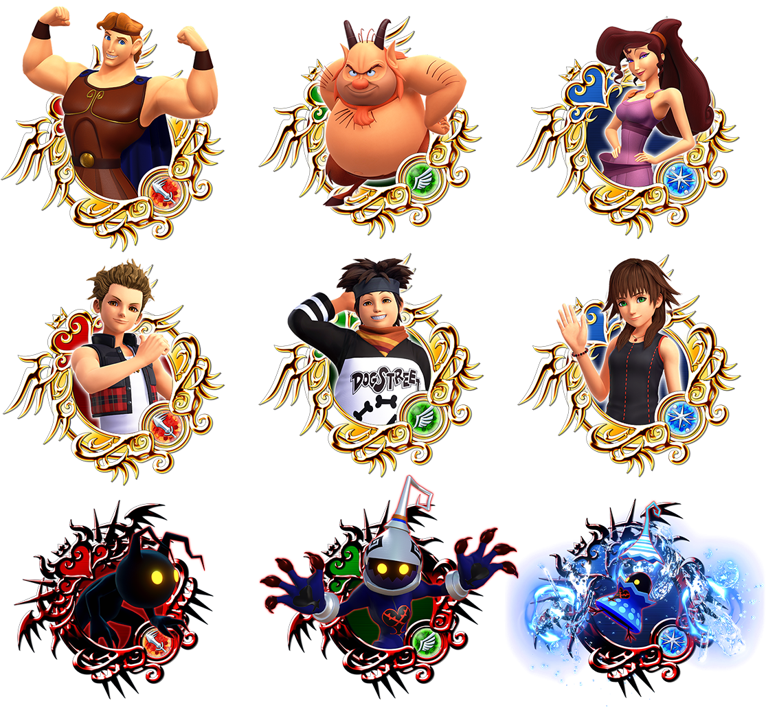 Download Kh3 Falling Price Deal2 Medals3 - Cartoon PNG Image with No ...