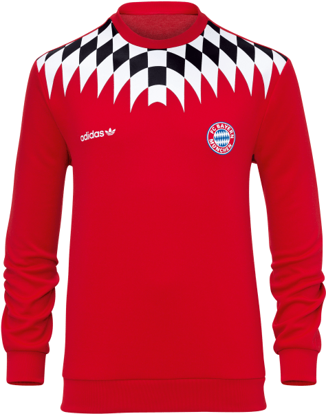 Download Adidas Originals Sweatshirt Diamond Red Zk - Bayern Adidas ...