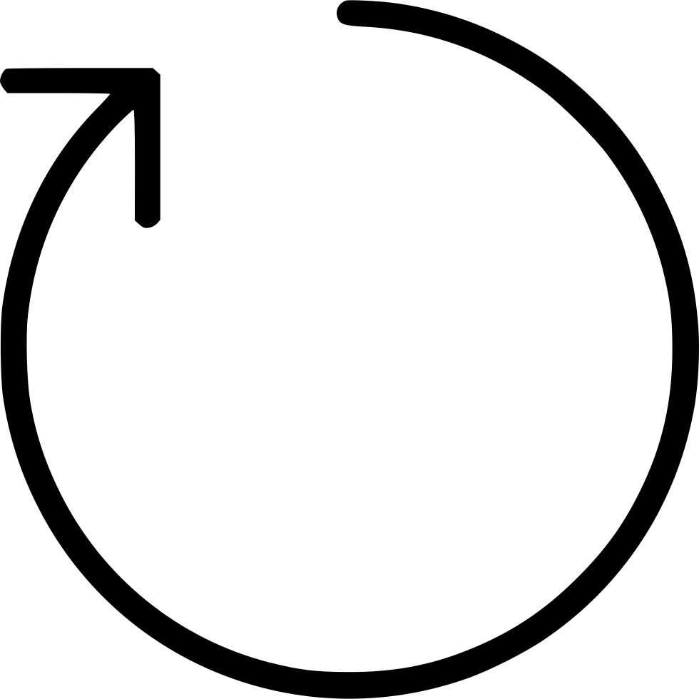 Download Rotate Clockwise Arrow Circle Comments - Circle PNG Image with No Background - PNGkey.com