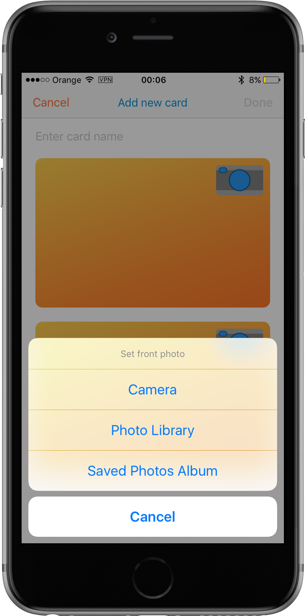 Download Photo Camera Shows Card Outline, So It Is Easier To PNG Image ...