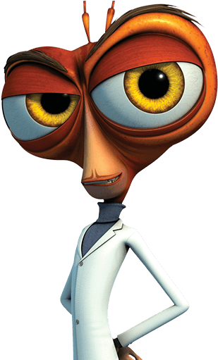 Download Dr - Cockroach - Monstruos Vs Aliens Personajes PNG Image with ...