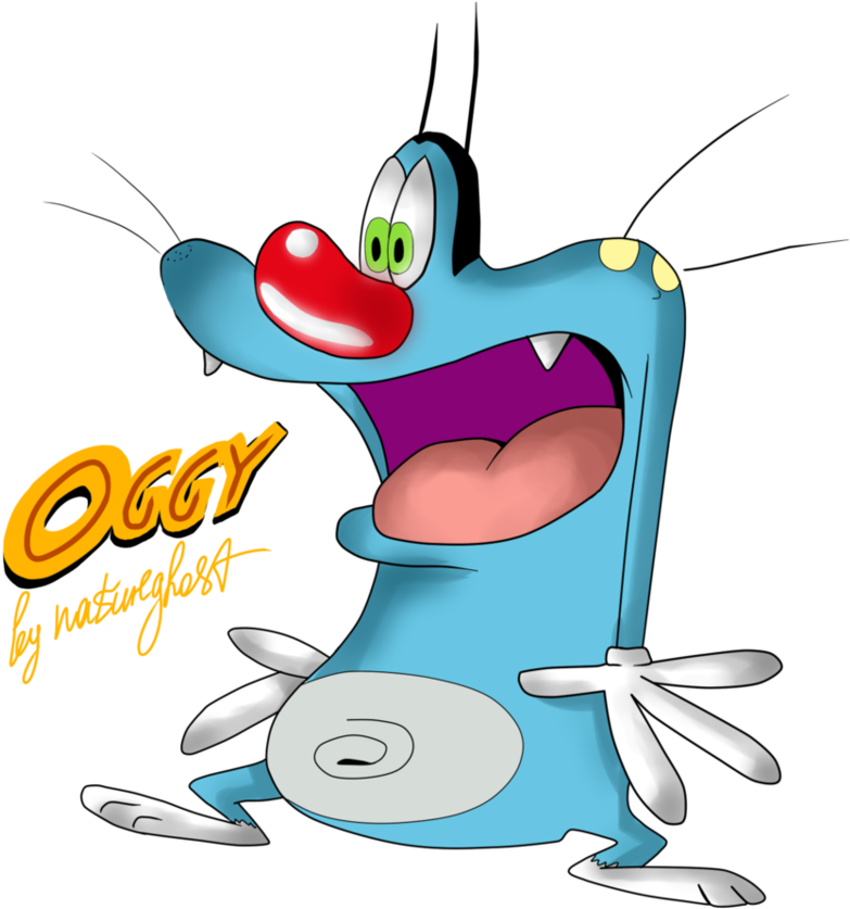 Download Oggy By Natureghost On Deviantart Banner Royalty Free - Oggy ...