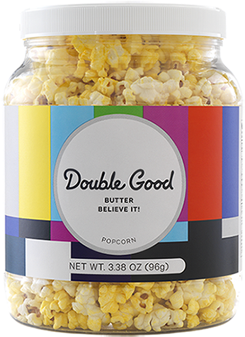 Download Butter Believe It - Double Good Popcorn Png PNG Image with No ...