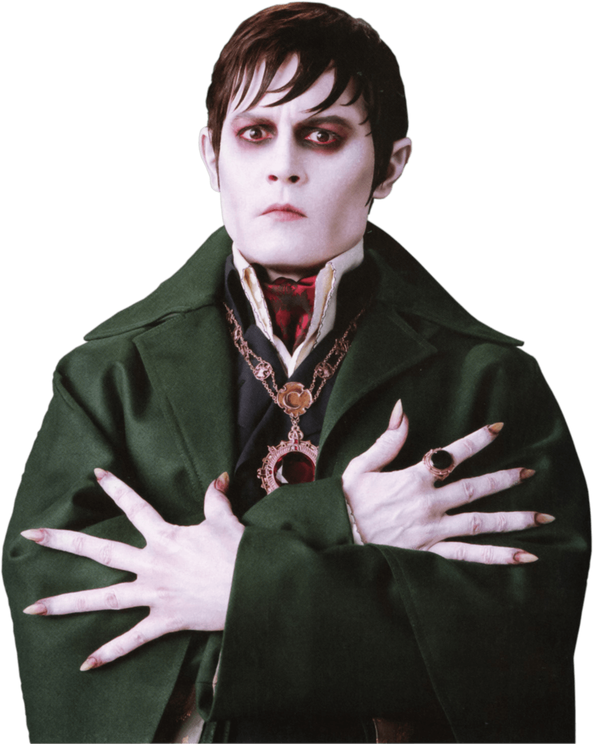 Download Johnny Depp Scary - Johnny Depp Barnabas Collin PNG Image with ...