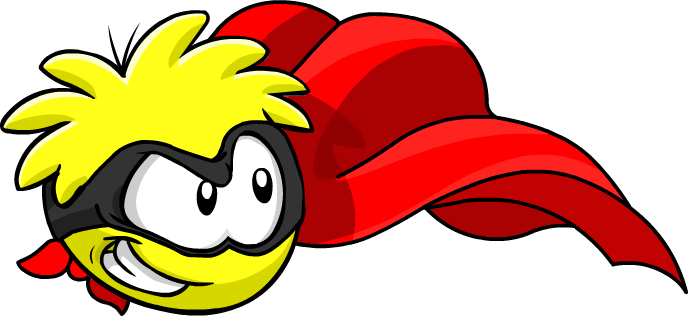 Download Yellow Puffle Hero - Club Penguin Puffle Amarelo PNG Image ...