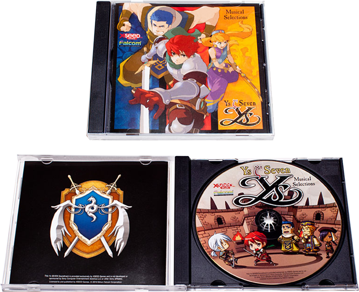 Download Ys Seven Musical Soundtrack Cd - Ys Seven Musical Selections ...