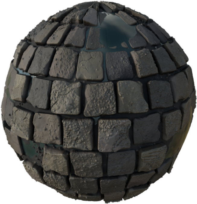 Download Cobblepath - Cobblestone PNG Image with No Background - PNGkey.com