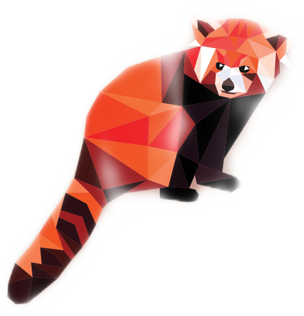 Download Red Panda Holographic Sticker Redpanda @hogwartsfandom - Low ...