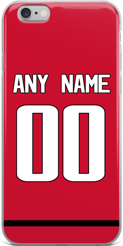 Download Washington Capitals Jersey Iphone Case - Mobile Phone Case PNG ...