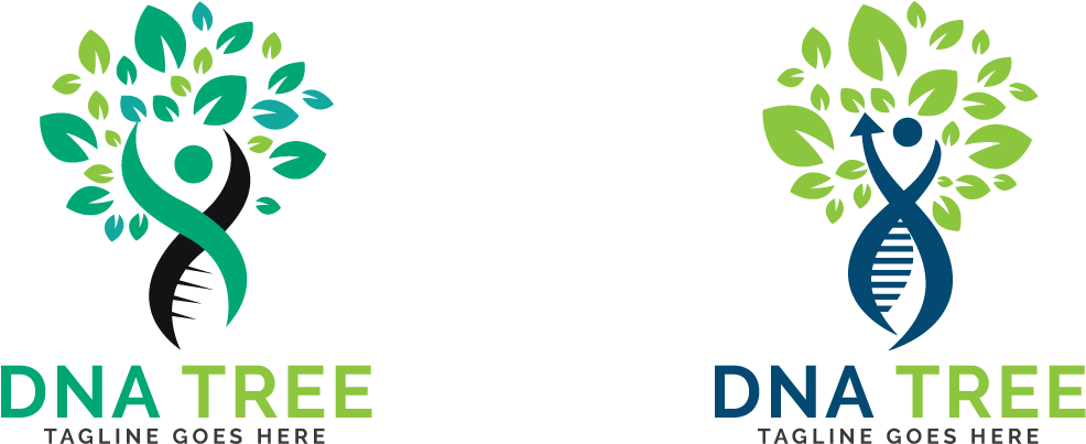 Download Dna Tree Logo - Graphic Design PNG Image with No Background ...