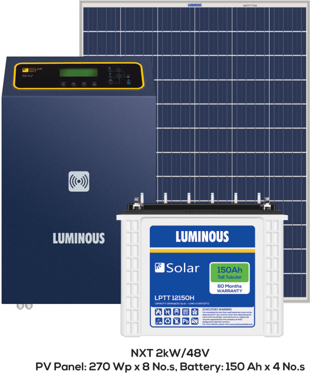 Product - Luminous Off Grid Solar System - Free Transparent PNG ...