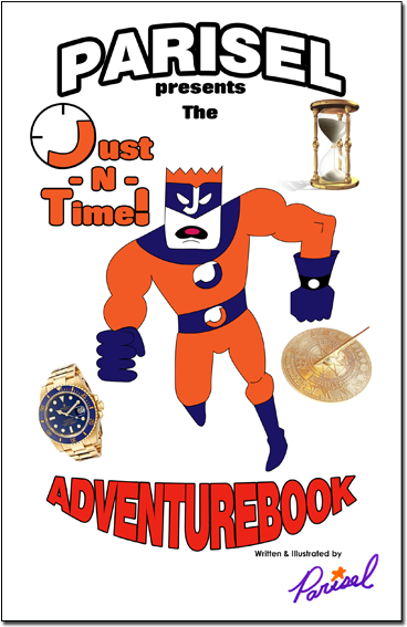 Download Just N Time Adventurebook - Cartoon PNG Image with No ...