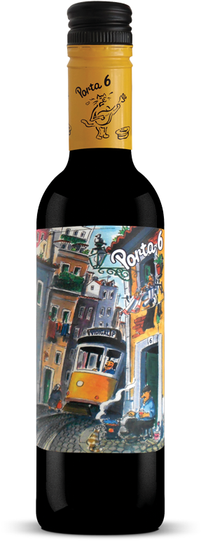 Download Porta 6 Red Wine 375ml - Vinho Do Reino Unido PNG Image with ...