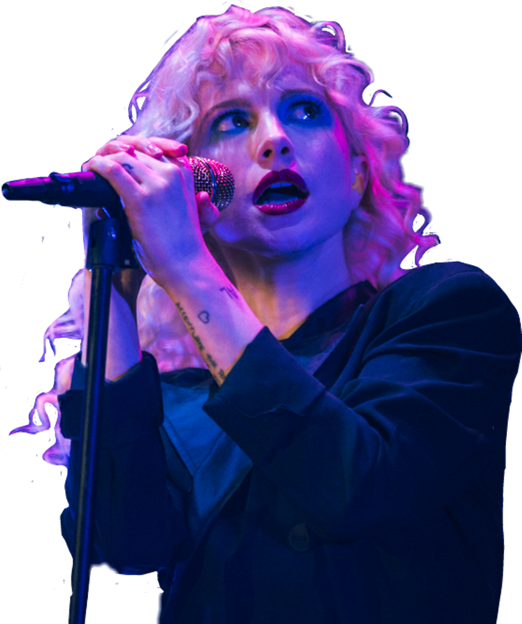 Download Paramore Hayley Williams After Laughter - Singing PNG Image ...
