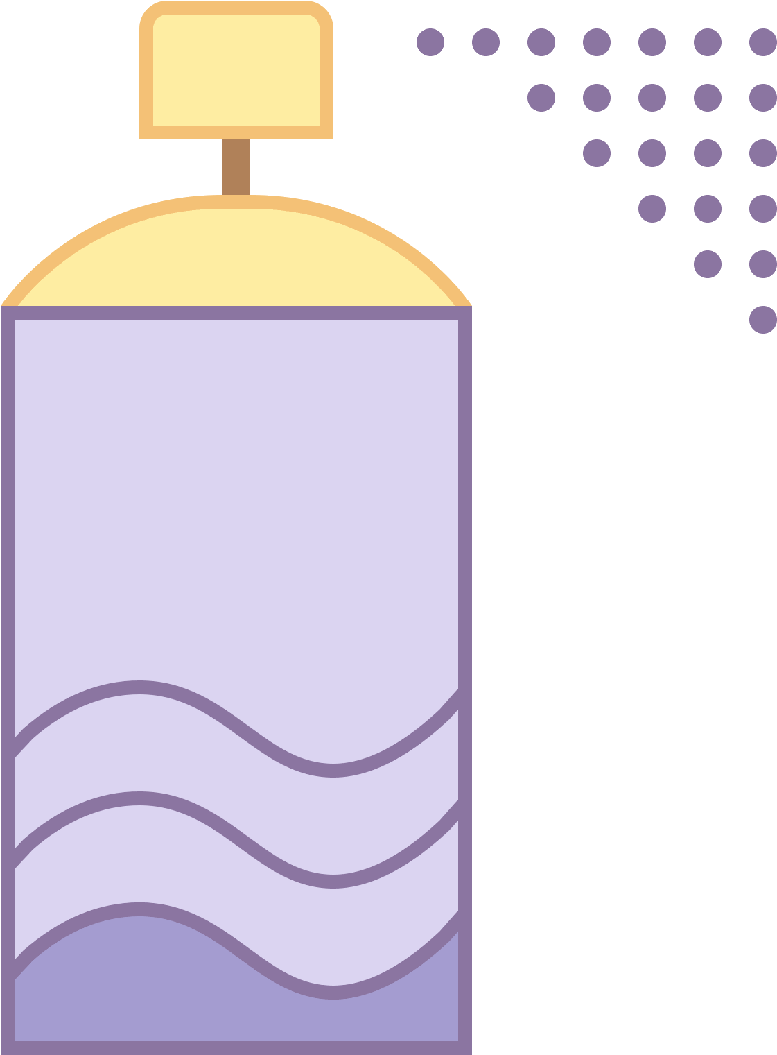 Download This Is An Image Of A Tall Cylindrical Can With A Pointed ...