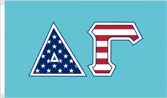 Download American Flag Greek Flag - Triangle PNG Image with No ...