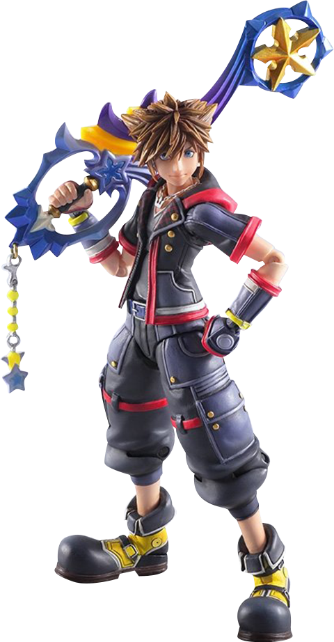 Download Square Enix Sora Collectible Figure - Bring Arts Second Form ...