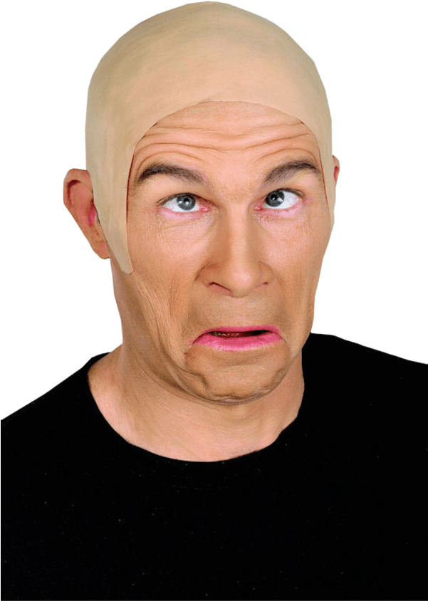 Download Bald Cap - Man With Bald Cap PNG Image with No Background ...