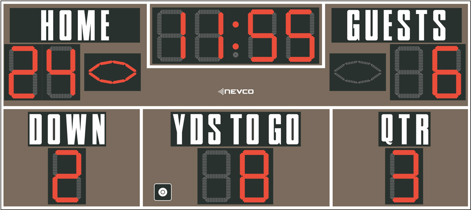 1394126622 3600 - Football Scoreboard - Free Transparent PNG Download ...