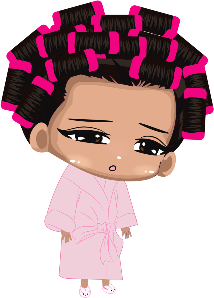 Download Tired • Character Sticker - Cartoon PNG Image with No ...