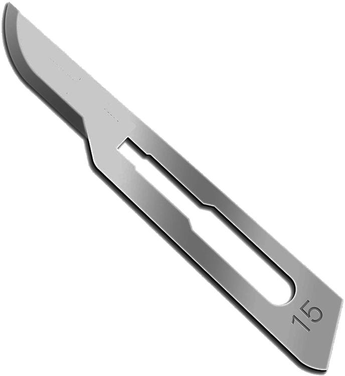 Download #15 Blade - Number 15 Scalpel Blade PNG Image with No ...