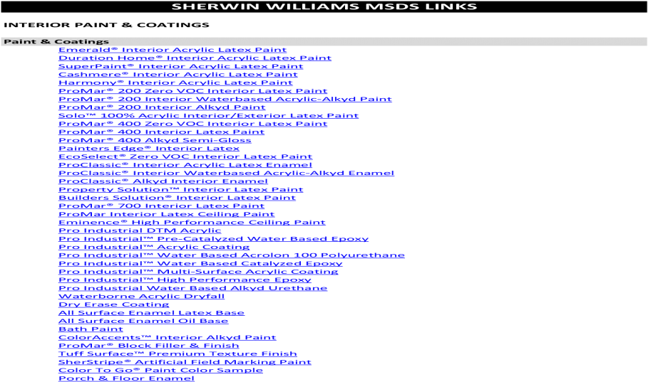 Download Sherwin Williams Msds Links - Venus Shooting An Arrow Through ...