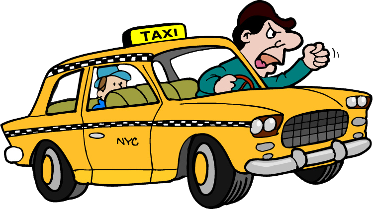 Download Driving Clipart Taxi Passenger - Angry Taxi Driver Cartoon PNG ...