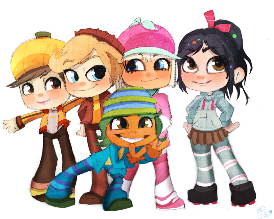 Wreck It Ralph Sugar Rush Wallpaper