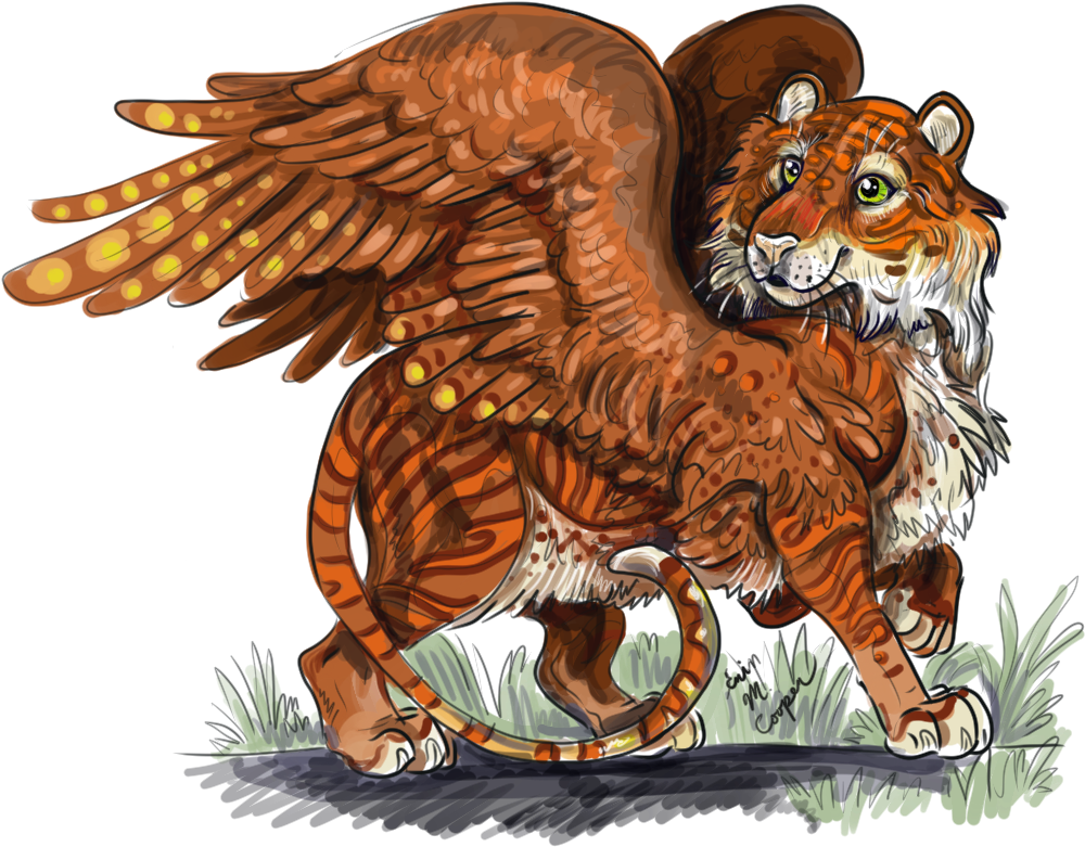 Download Winged Tigger - Illustration PNG Image with No Background ...