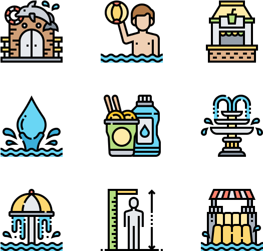Download Water Park - Arcade Games Icon Png PNG Image with No ...