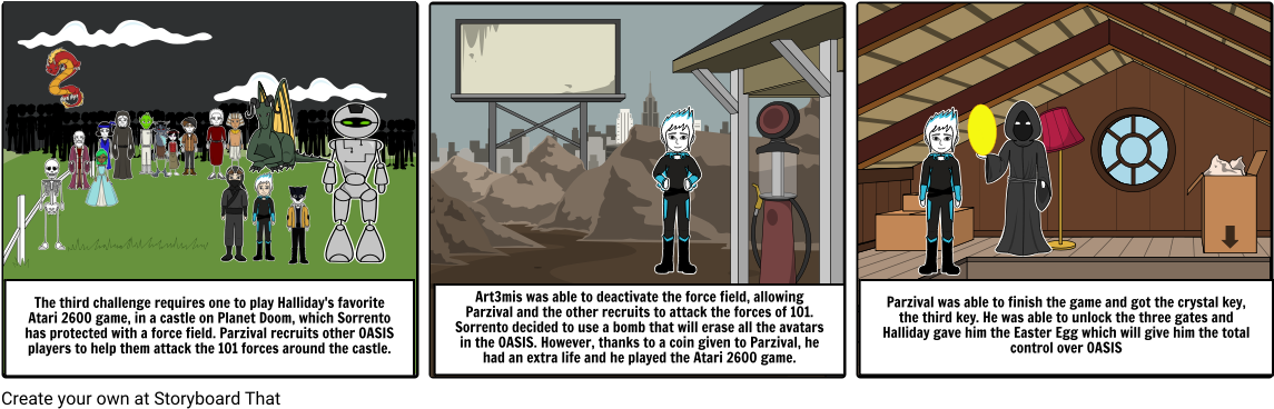 Download Ready Player One - Cartoon PNG Image with No Background ...