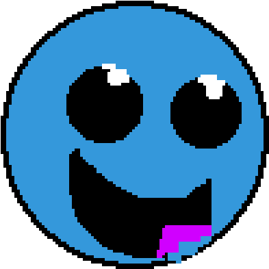 Download The Easy Face In Geometry Dash - Smiley PNG Image with No ...