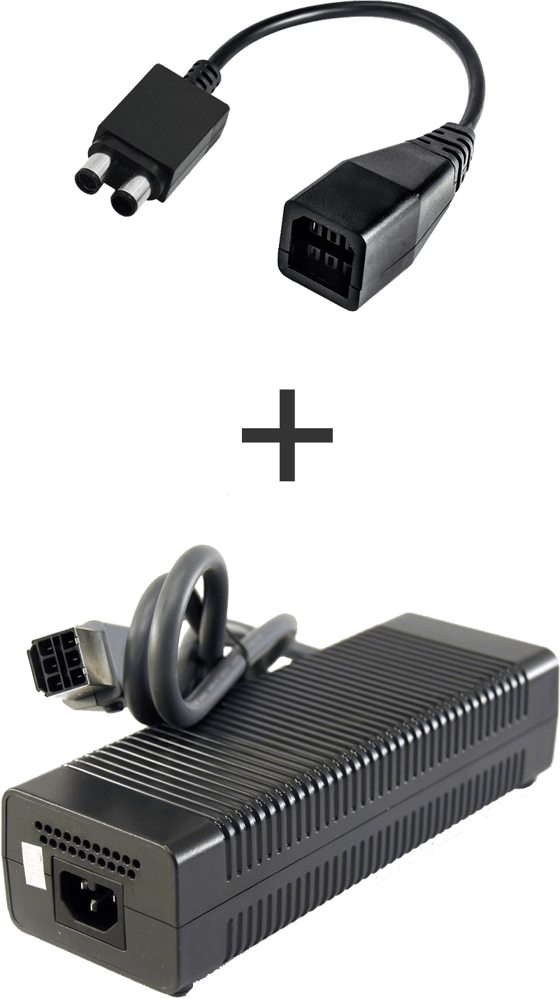 Download Xbox 360 Phat Psu Xbox 360 Phat To Xbox One Psu Converter PNG ...