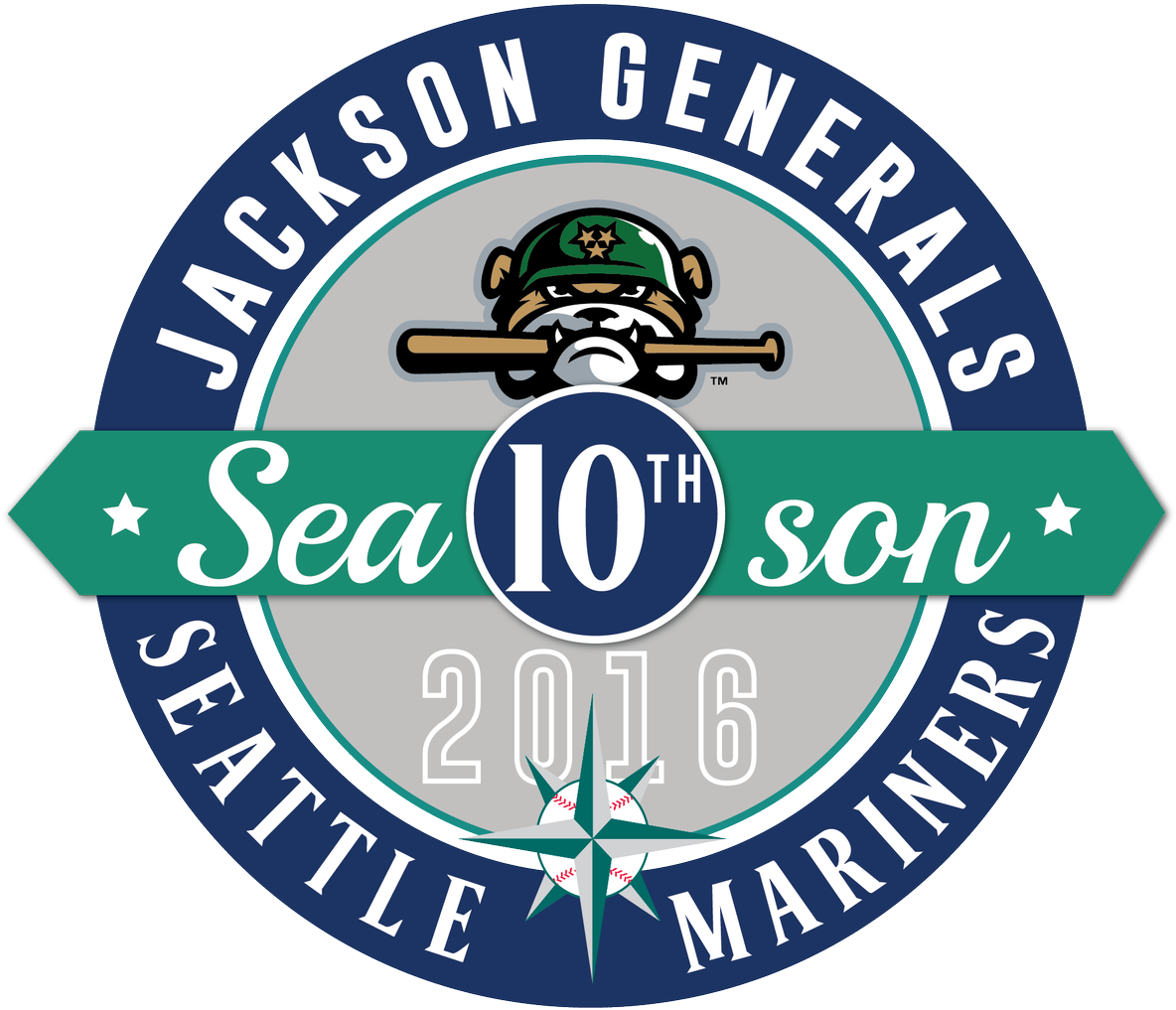 Download Southern League Champs On Twitter - Jackson Generals PNG Image ...